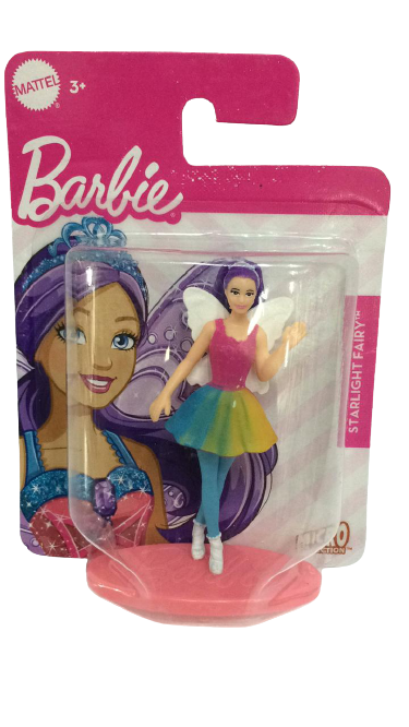 Starlight Fairy Barbie Mini Figuras - Mattel HBC14-HBC26 - Noy Brinquedos