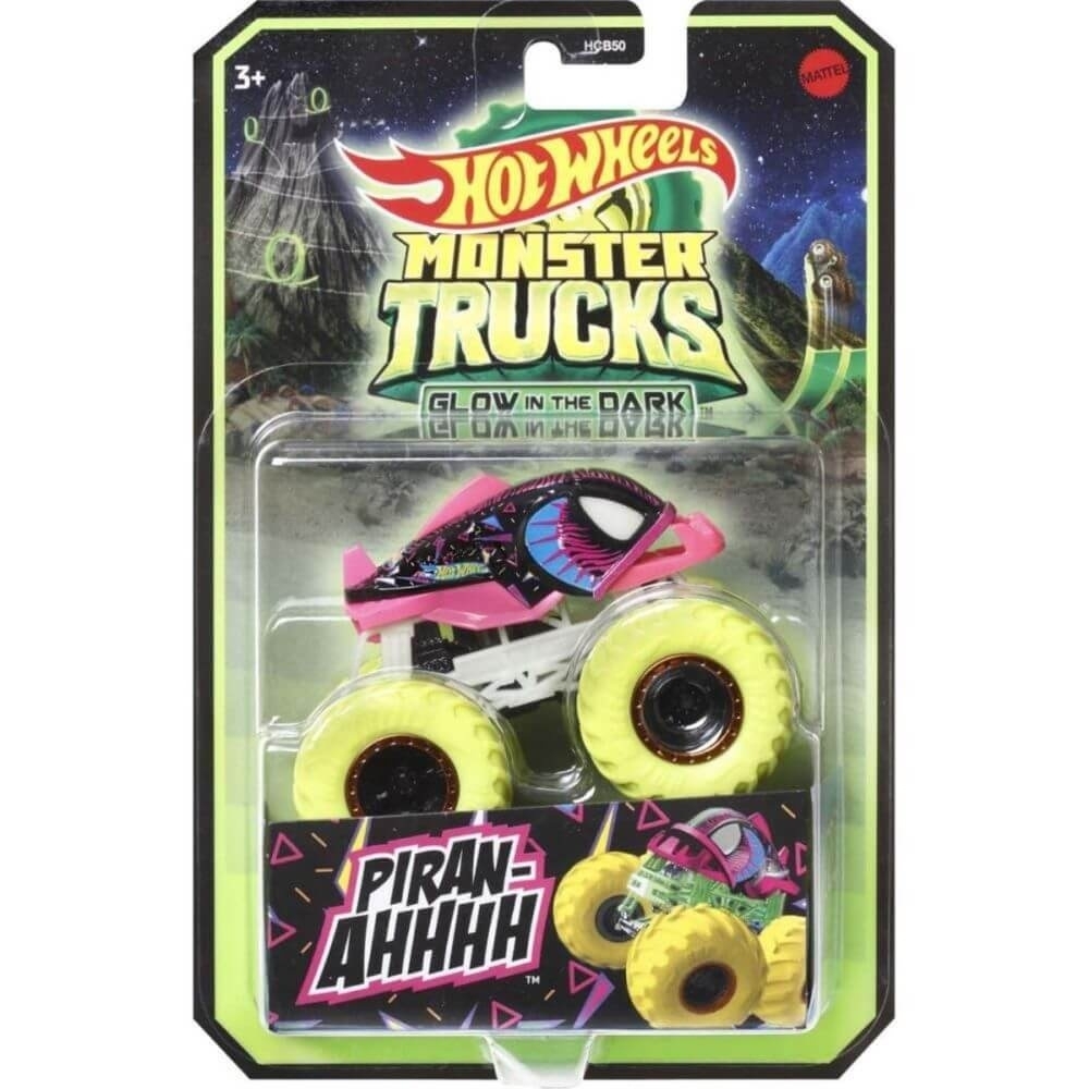 Piran-Ahhhh Brilha No Escuro Monster Truck Hot Wheels - Matt - Noy ...