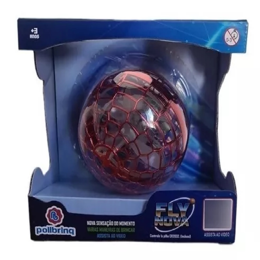 Fly Nova Bola Quadricoptero - Polibrinq DN10004 - Noy Brinquedos