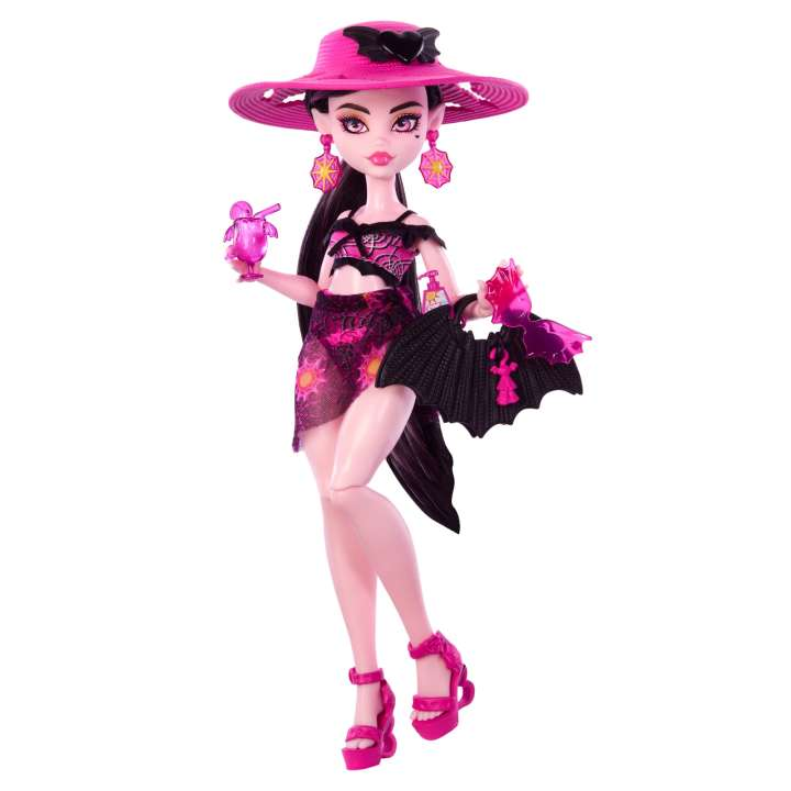 Draculaura Scare-Adise Island Monster High - Mattel HRP66 - Noy Brinquedos
