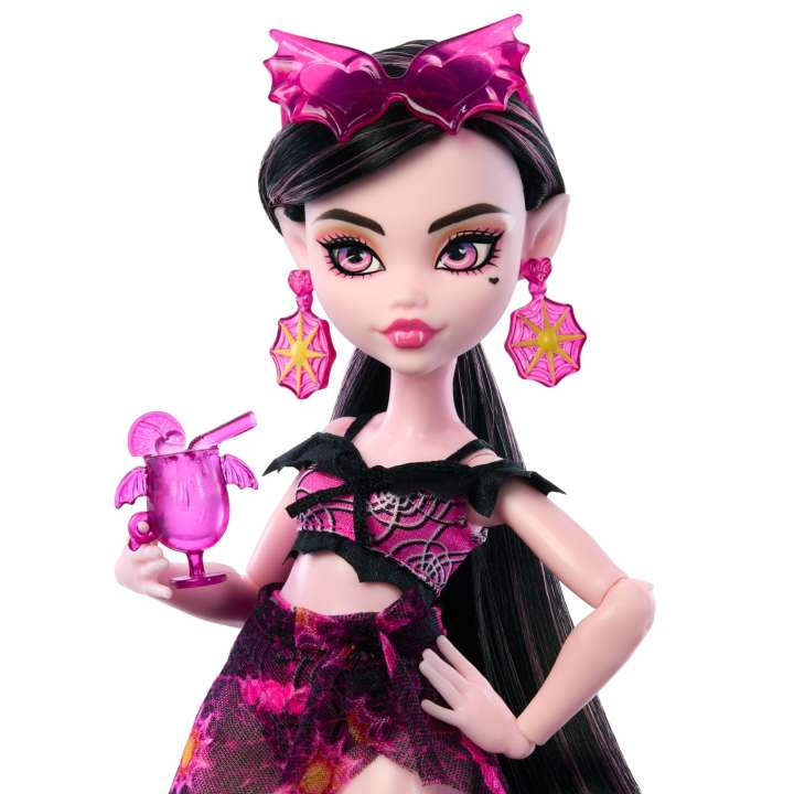Draculaura Scare-Adise Island Monster High - Mattel HRP66 - Noy Brinquedos