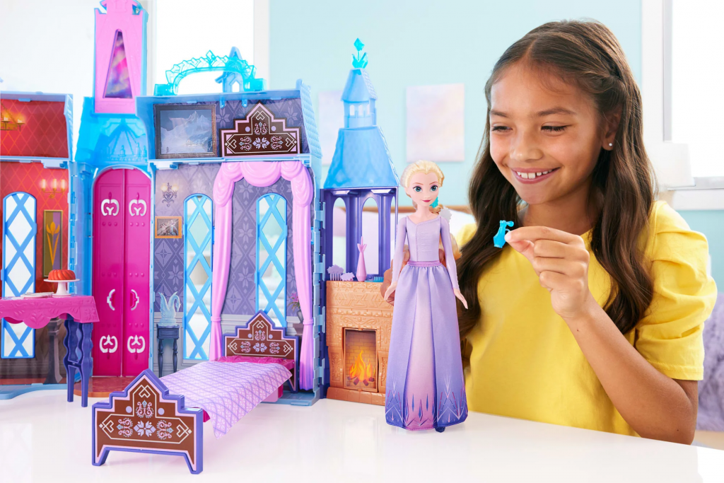 Castelo De Arendelle Da Elsa Frozen Disney - Mattel HLW61 - Noy Brinquedos