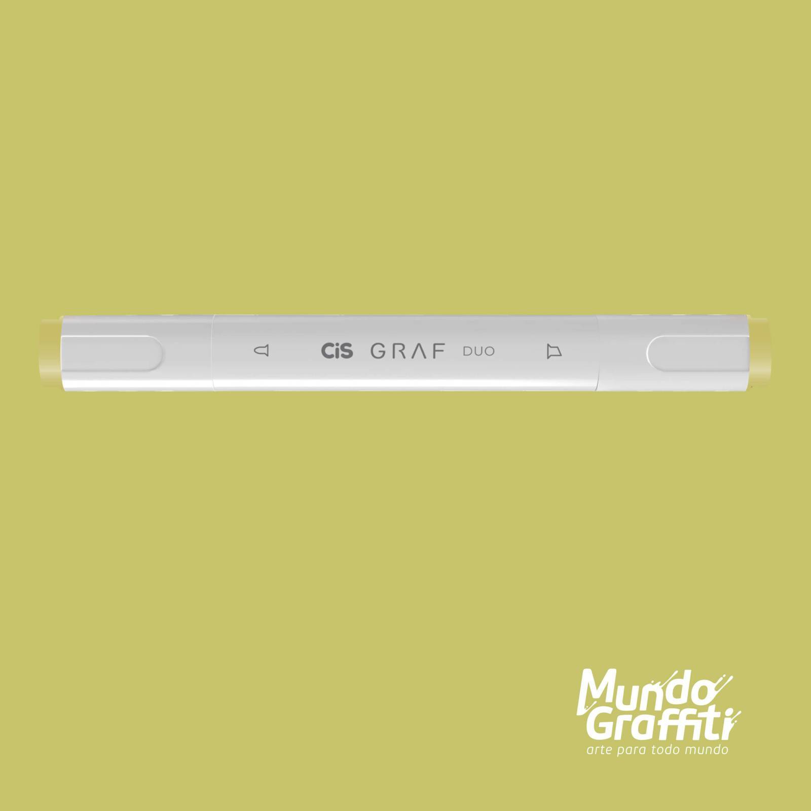 Marcador Cis Graf Duo Verde Putty 169 - Mundo Grafite