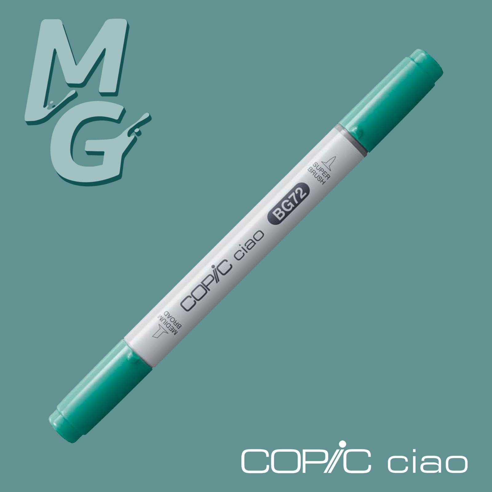 Marcador Copic Ciao Ice Ocean BG72 - Mundo Grafite