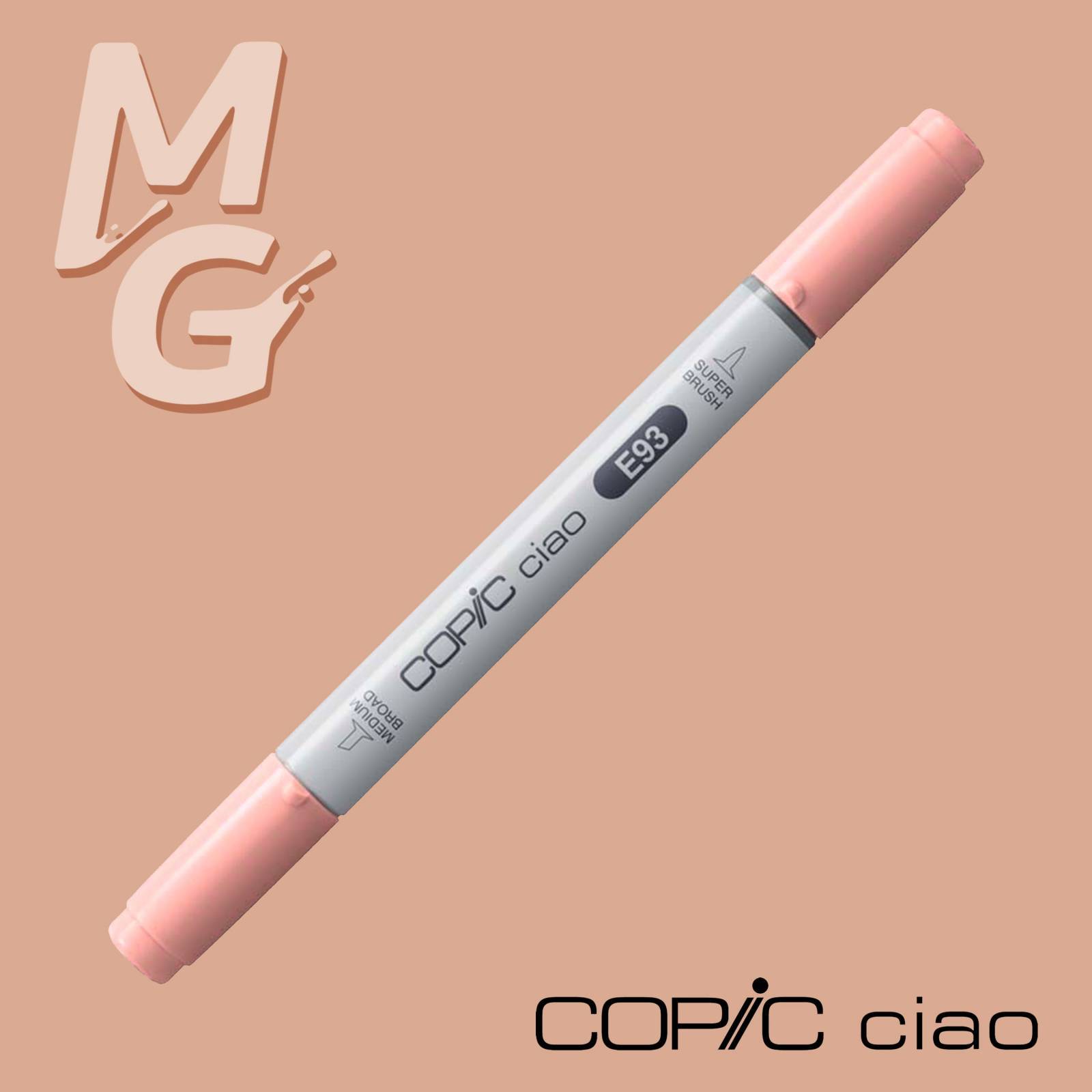 Marcador Copic Ciao Tea Rose E93 - Mundo Grafite