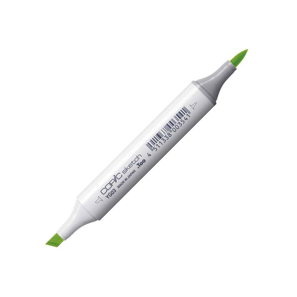 Marcador Copic Sketch Yellow Green YG03 - Mundo Grafite