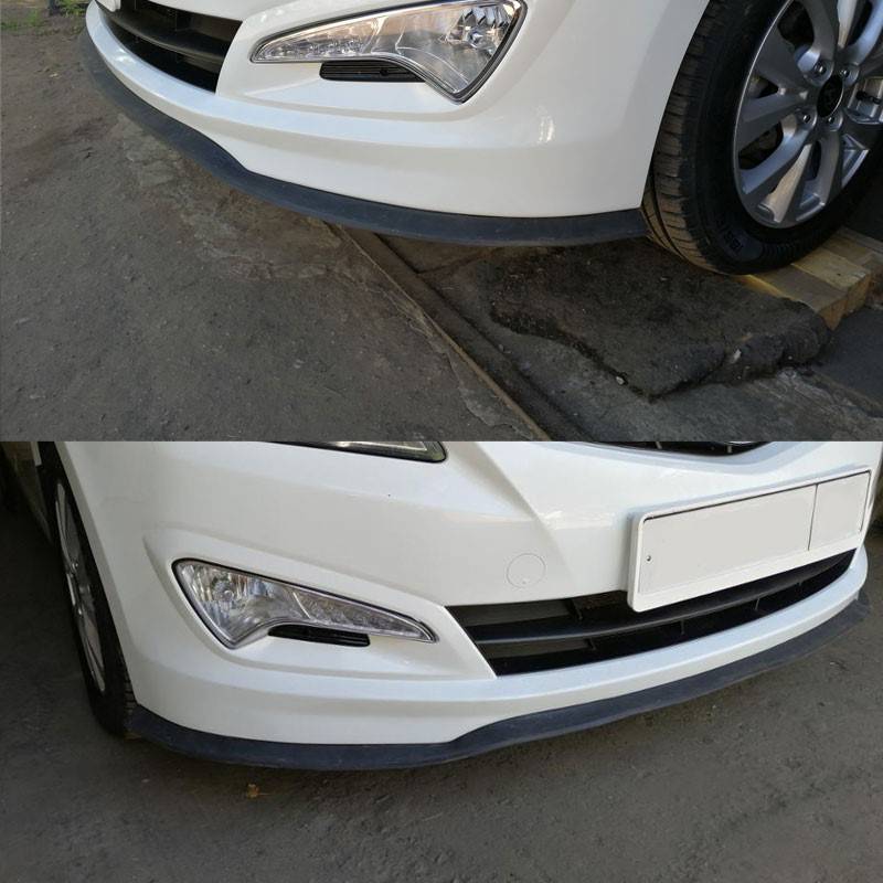 Spoiler Dianteiro Corolla 1999 2000 2001 Bigodinho Preto - Sul Acessorios