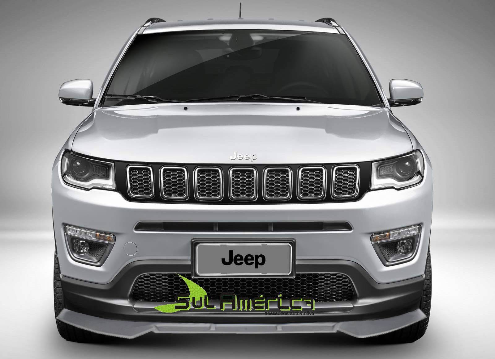 Spoiler Dianteiro Jeep Compass 2017 a 2025 Super Sport - Sul Acessorios