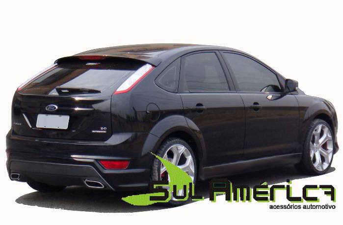 KIT SPOILER FOCUS HATCH 2009 2010 2011 2012 2013 SPORT - Sul Acessorios