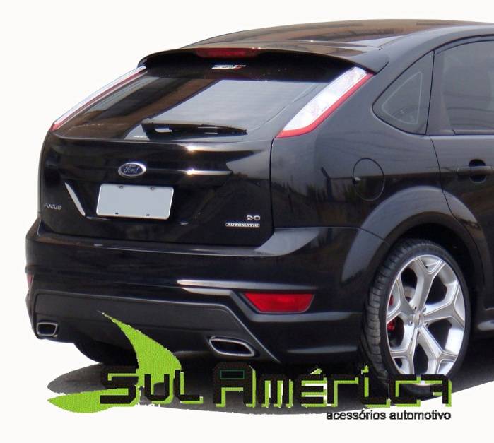 KIT SPOILER FOCUS HATCH 2009 2010 2011 2012 2013 SPORT - Sul Acessorios