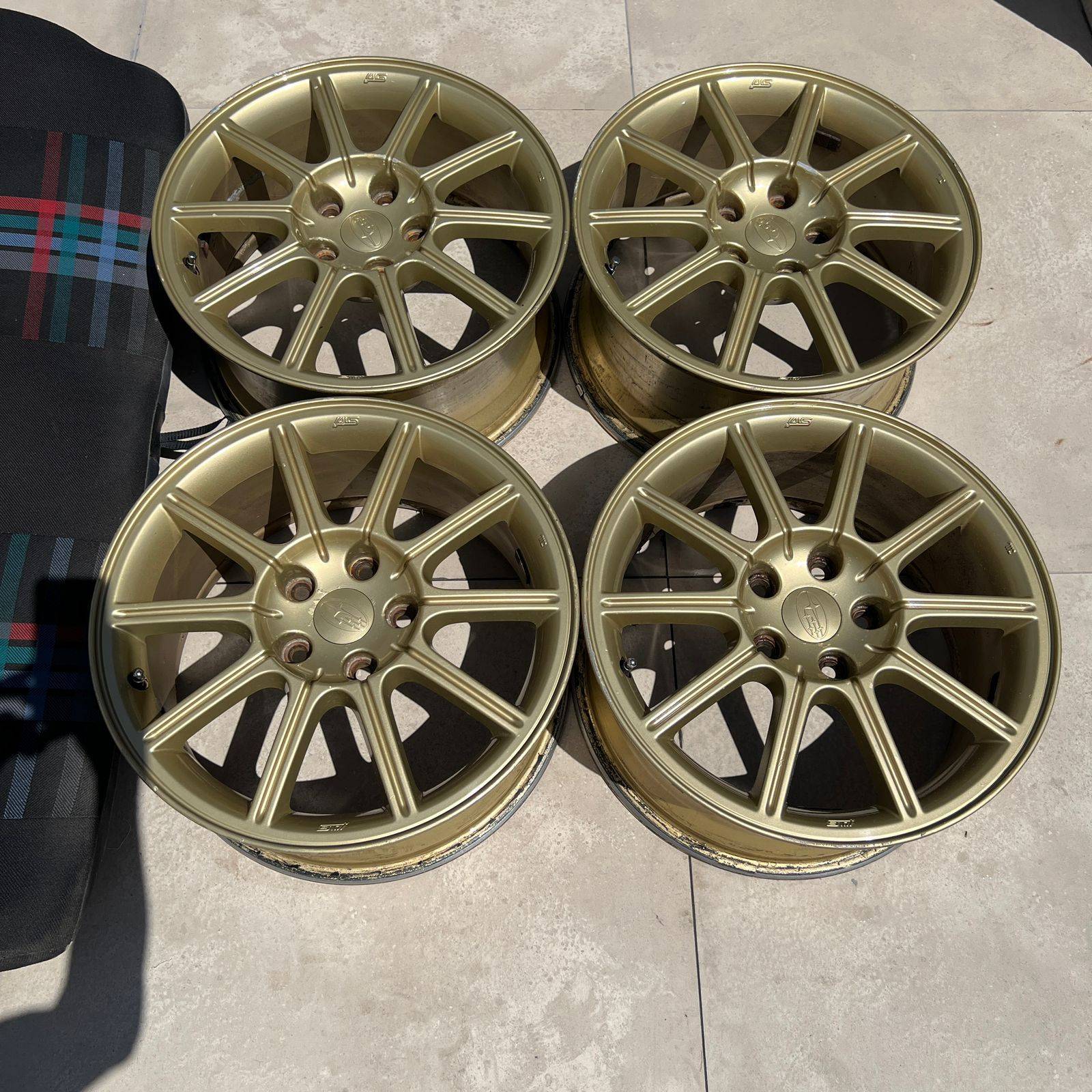 Rodas Enkei aro 17 Subaru impreza wrx STi - Subie Classificados