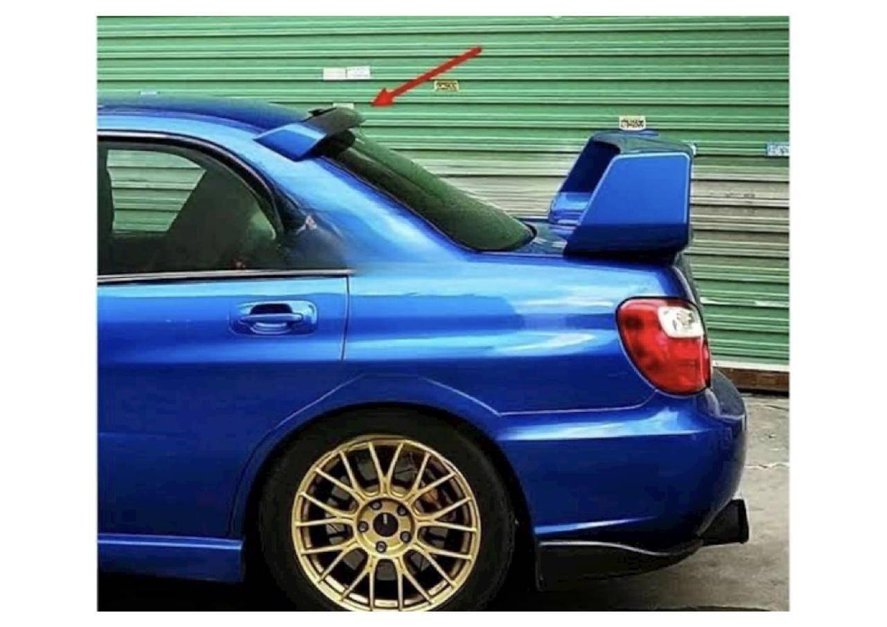 Aerofólio de Teto Subaru impreza Gc/Hawk/Bug - Subie Classificados