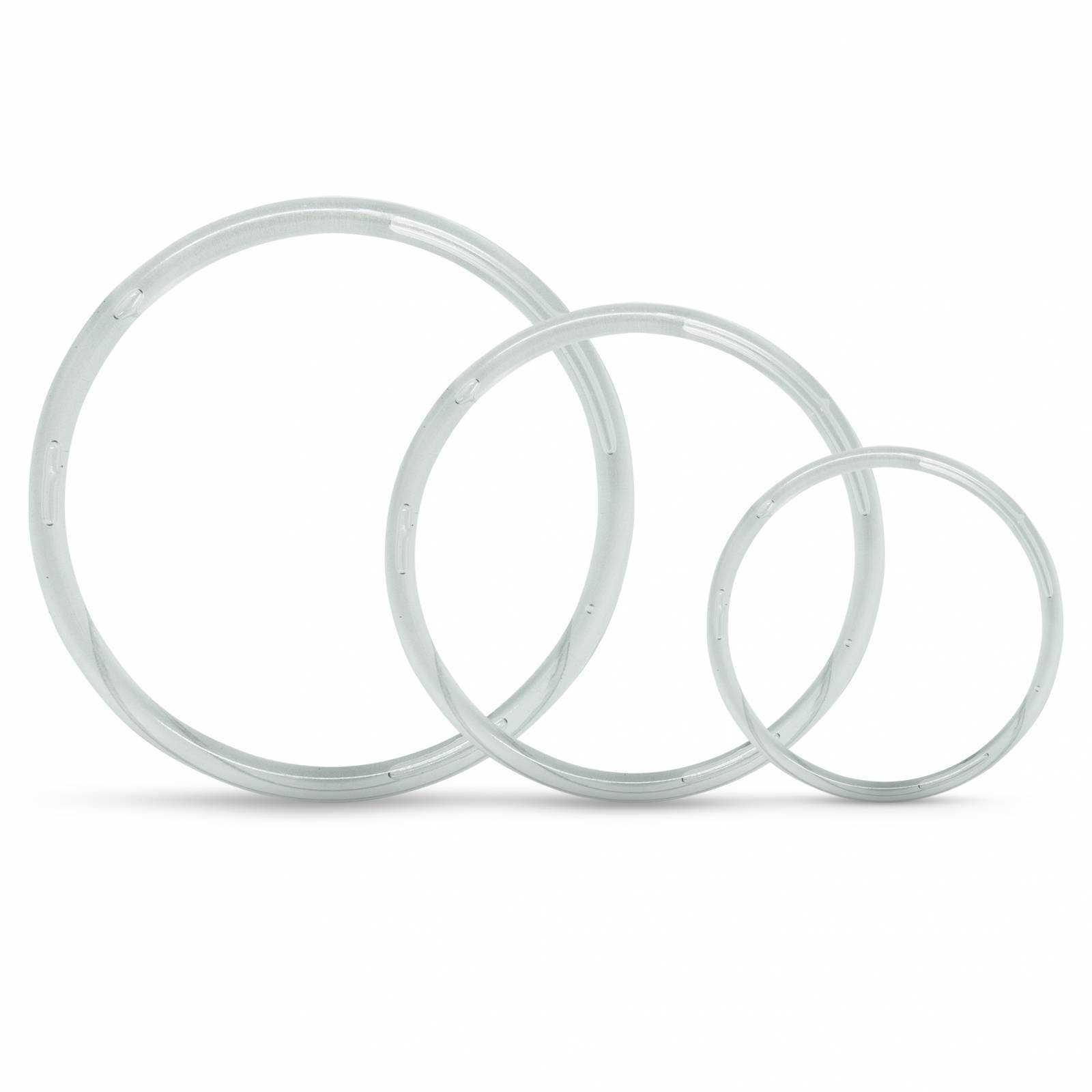 Argola Plástica Transparente - Jowama - Armarinhos Nodari