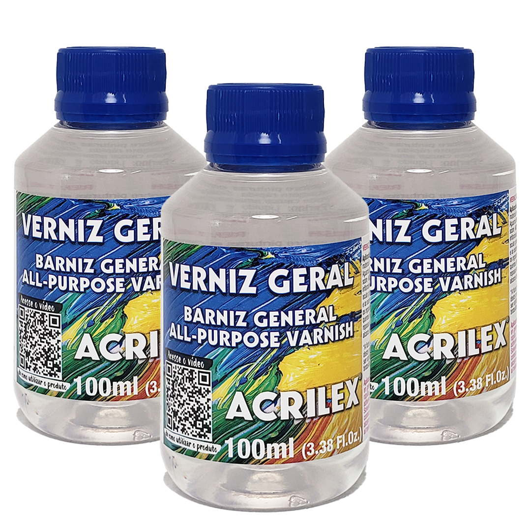 Verniz Geral 100ml - Acrilex - Armarinhos Nodari