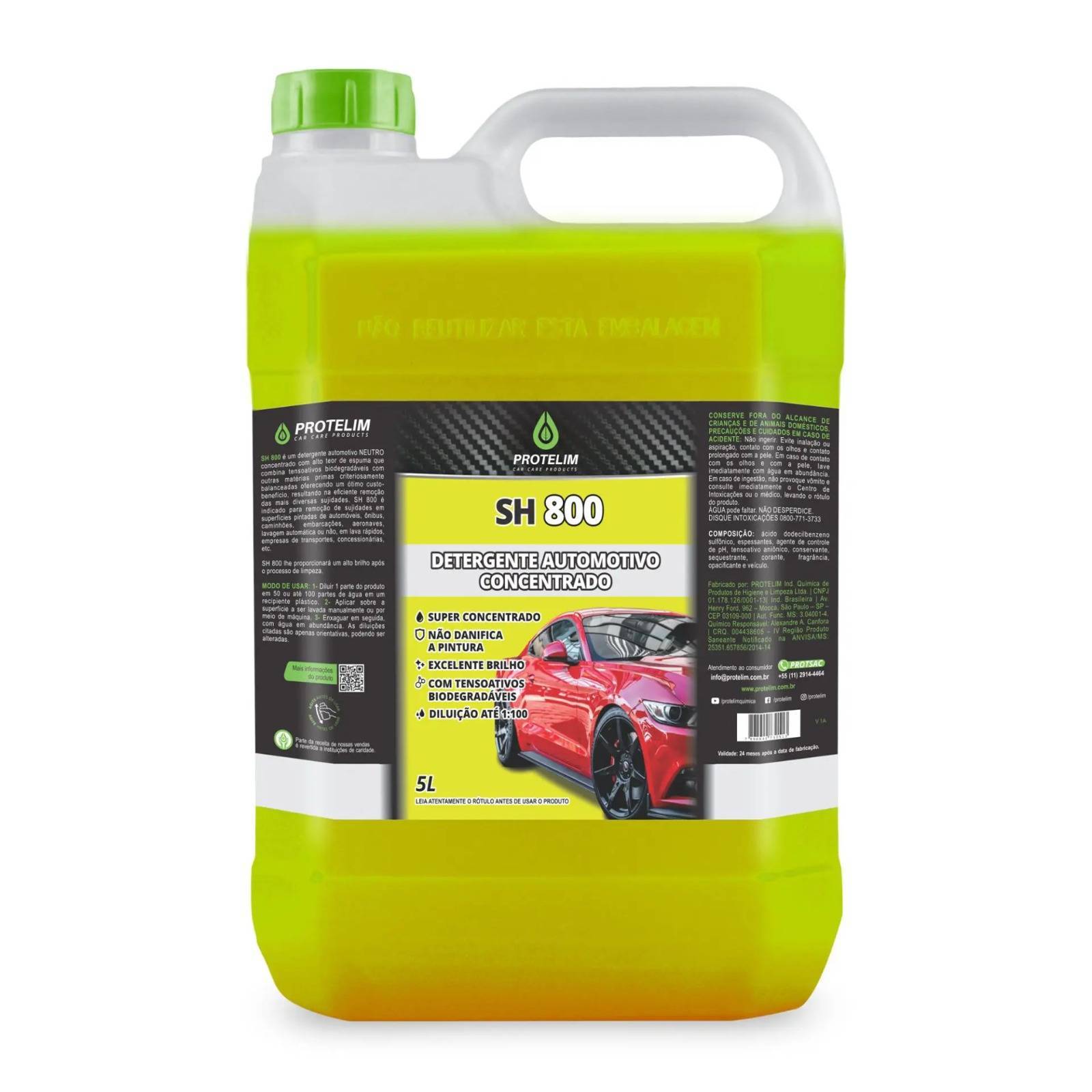 PROT-SH800 5LTS - ACS AUTOMOTIVE CARE SOLUTIONS