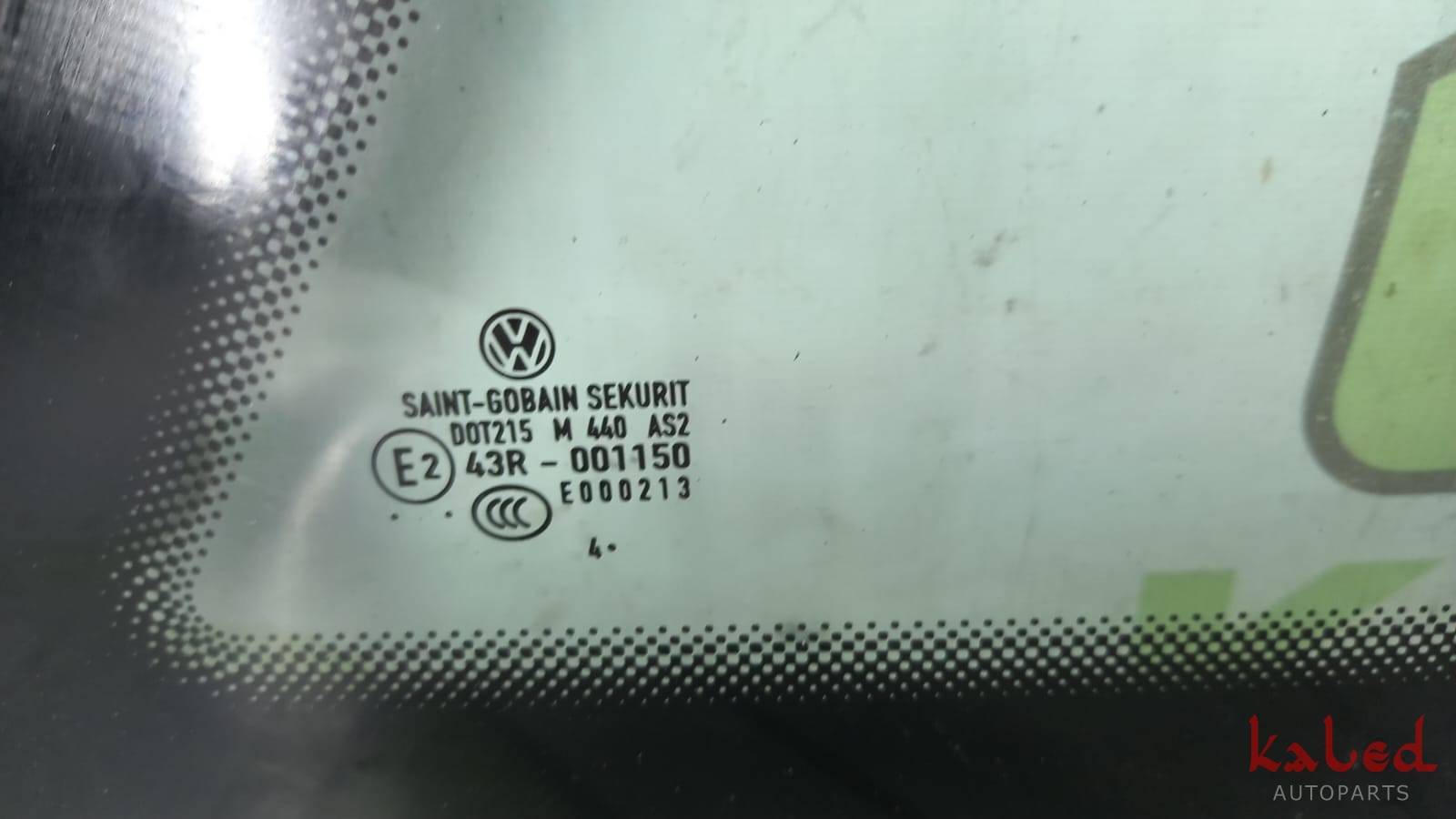 Vidro Fixo Porta Traseiro Direito Vw Parati G3 2005 - Kaled Auto Parts