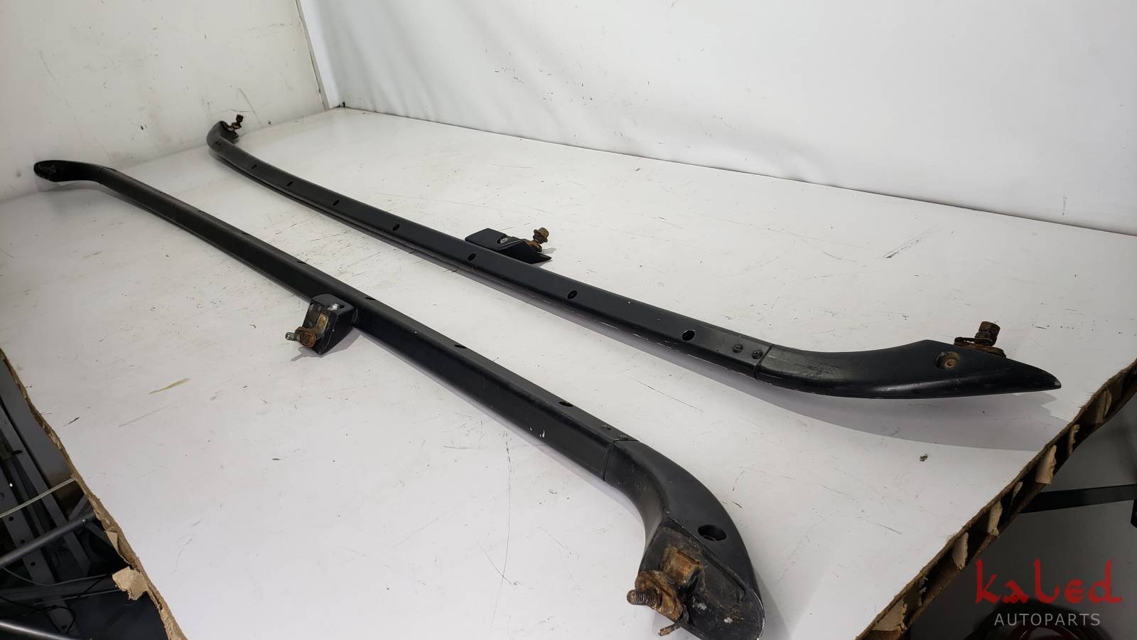 Par de racks do teto VW Parati G2 bola G3 fase 1 96 a 02 - Kaled Auto Parts