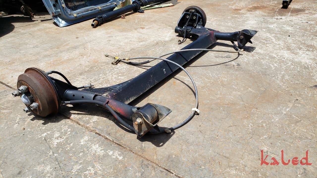 Eixo traseiro completo Ford Fiesta hatch 1996 a 2002 - Kaled Auto Parts