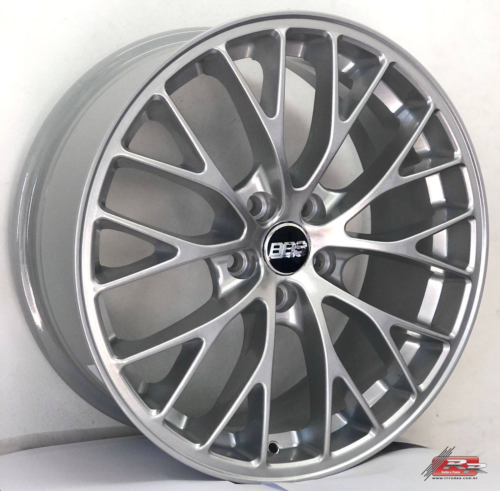 JOGO DE RODA S280 BBS ESPORTIVA SCORRO 18X7,5 PRATA 5X113 ET 40 - RR Rodas